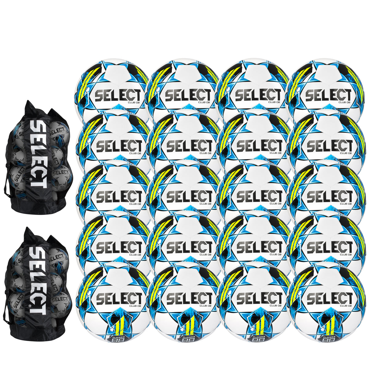 Club DB v22 Pack - 20 Balls with 2 Duffle Bags